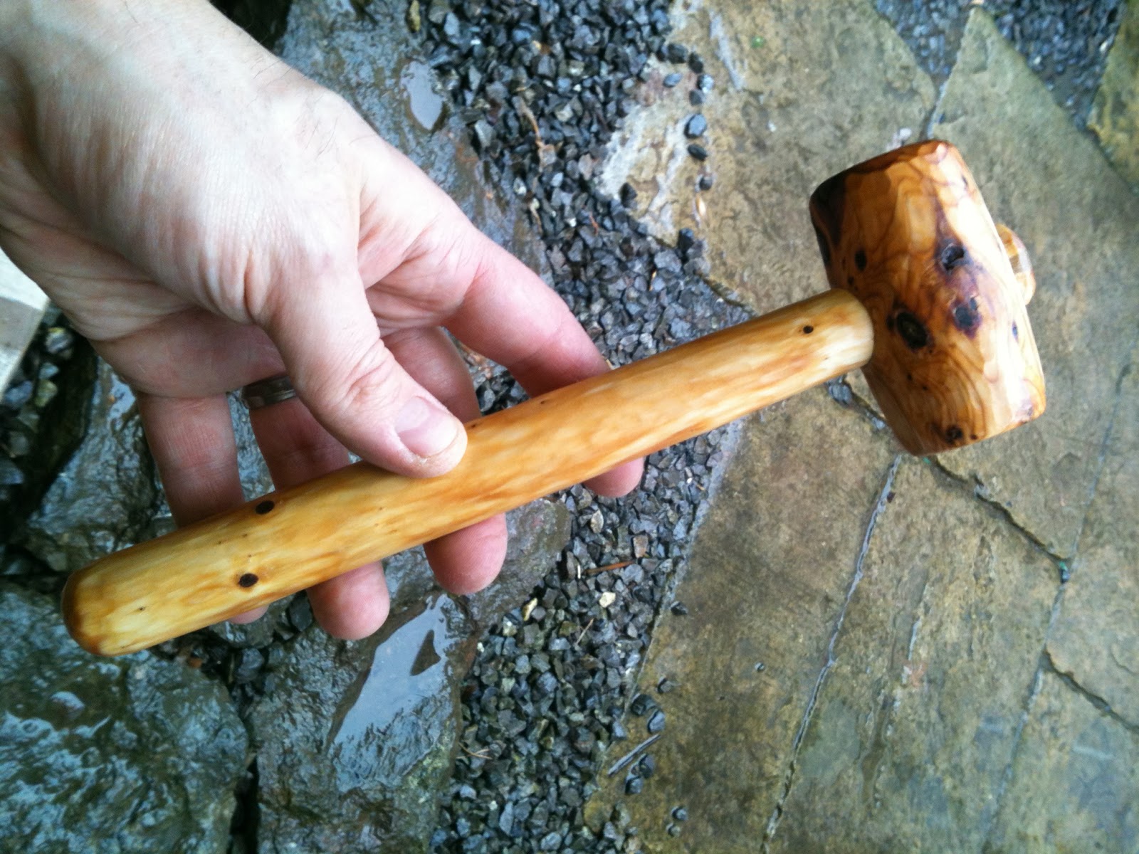 Berin's Blog: Yew Japanese style Mallet