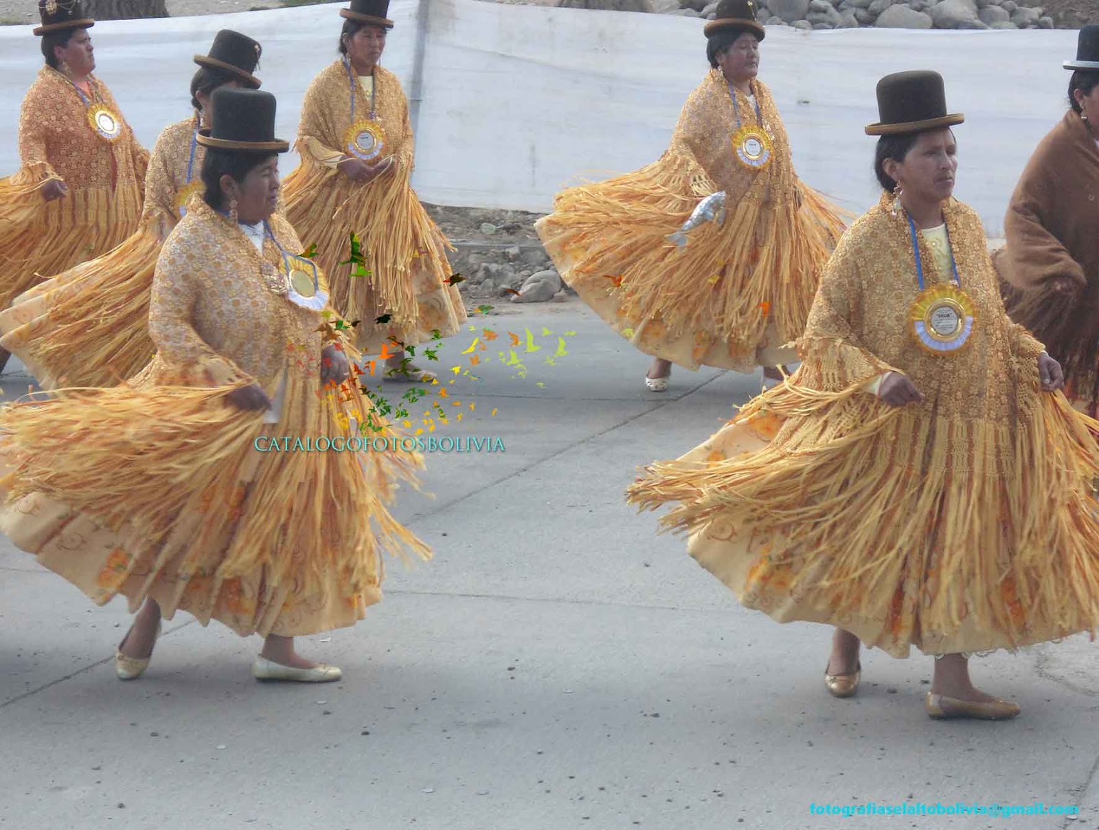 Catalogo de fotos Bolivia: Cholas paceñas: Previas Morenada entrada ...