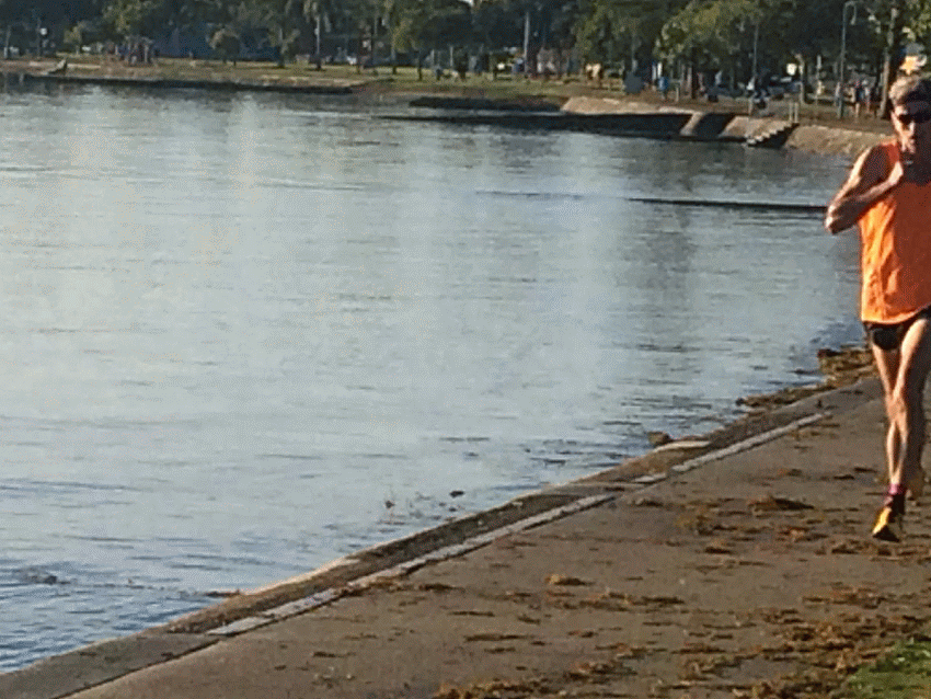 running masters: Wynnum parkrun 1st 16;27