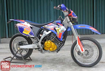 Modifikasi Suzuki Satria FU 150 Trail - Gambar Modifikasi Motor Terbaru
