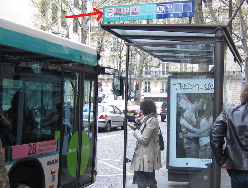 paris breakfasts: How-To take the Paris Bus!