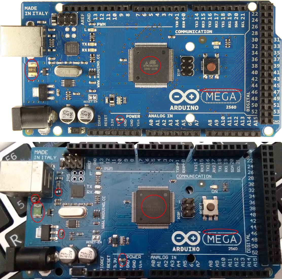 Electgpl Electrónica: Arduino Original vs Clon