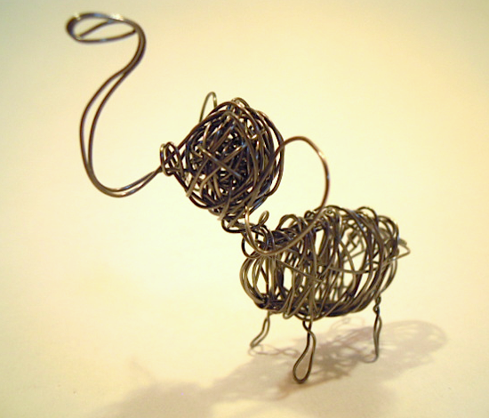 An Elephant a Day: Elephant No. 43: Three-Dimensional Wirework