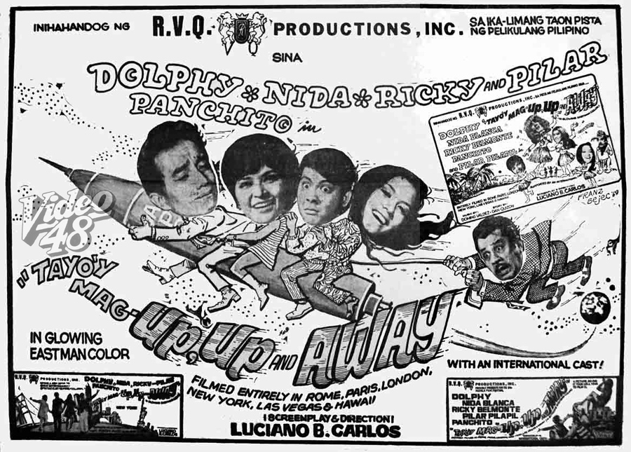 Video 48: THE SEVENTIES # 94: DOLPHY, NIDA BLANCA, PANCHITO, RICKY BELMONTE AND PILAR PILAPIL IN ...