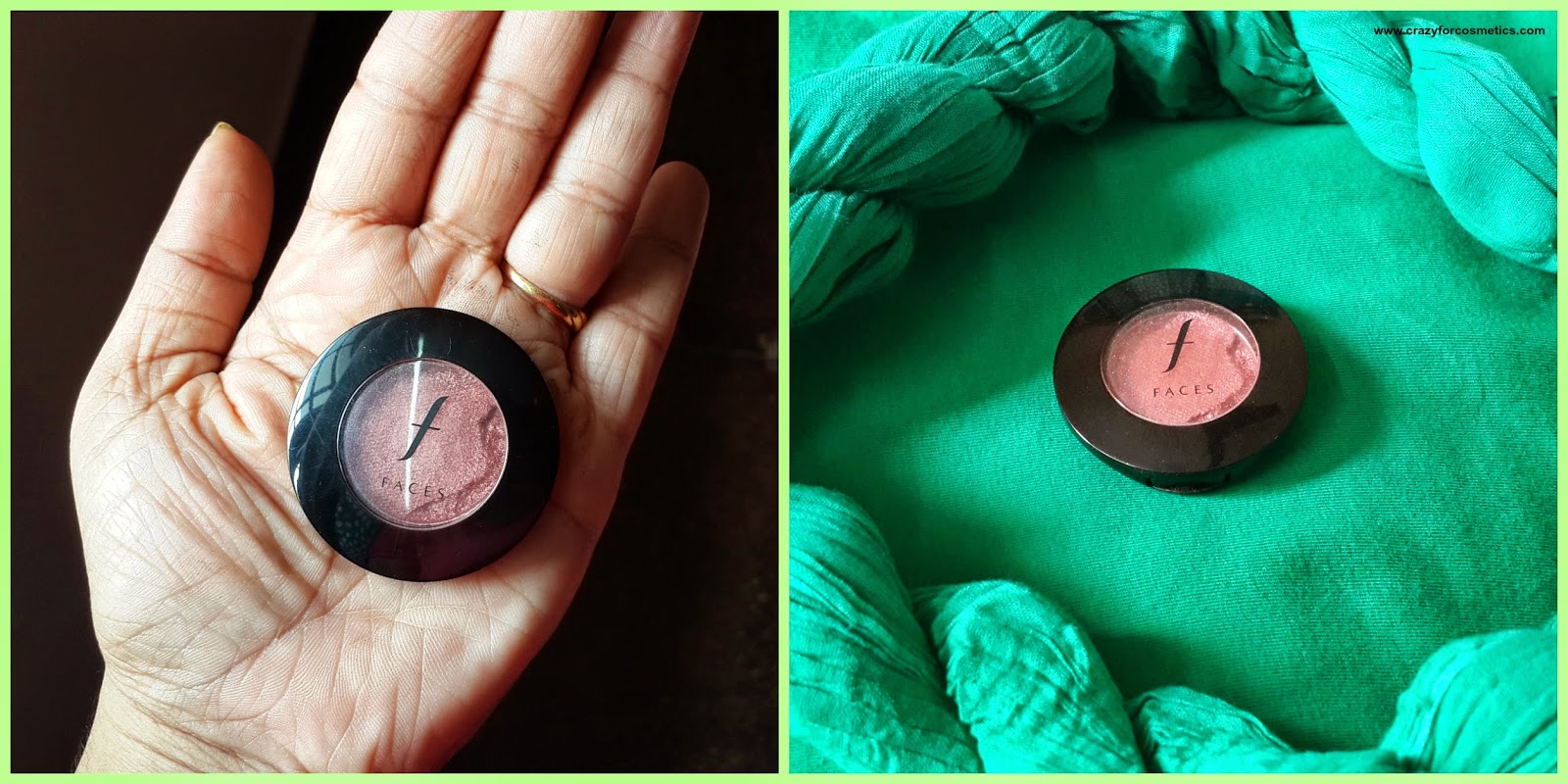 Ideal Navrathri Partner : Faces Glam on Eyeshadow in Ruby Quartz Review ...