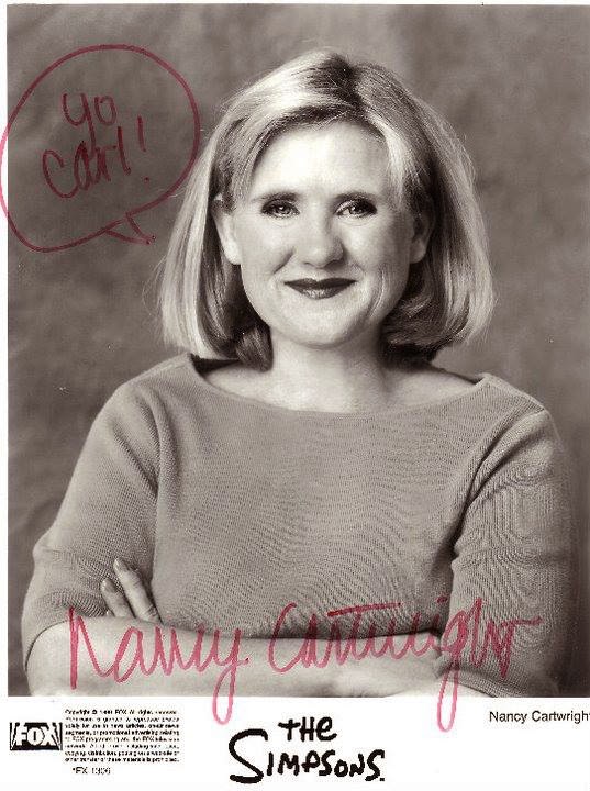 Celebrity Signings: Nancy Cartwright (The voice of Bart Simpson)