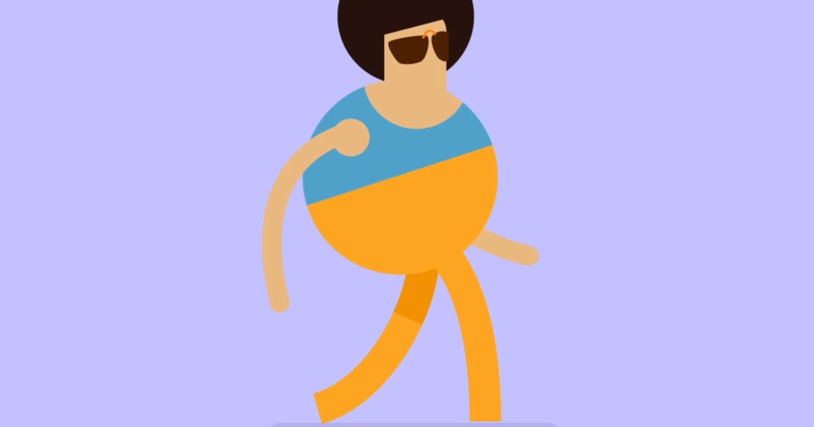 2D character walk P1 / 2D 角色走路動畫P1