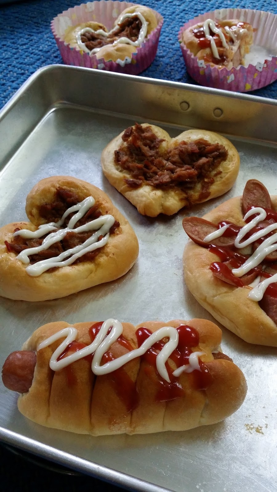 ♥♥♥DuNia CiNTa KaMi♥♥♥: Yuk buat roti..BUN SOSEJ, BUN TUNA & BUN KOSONG