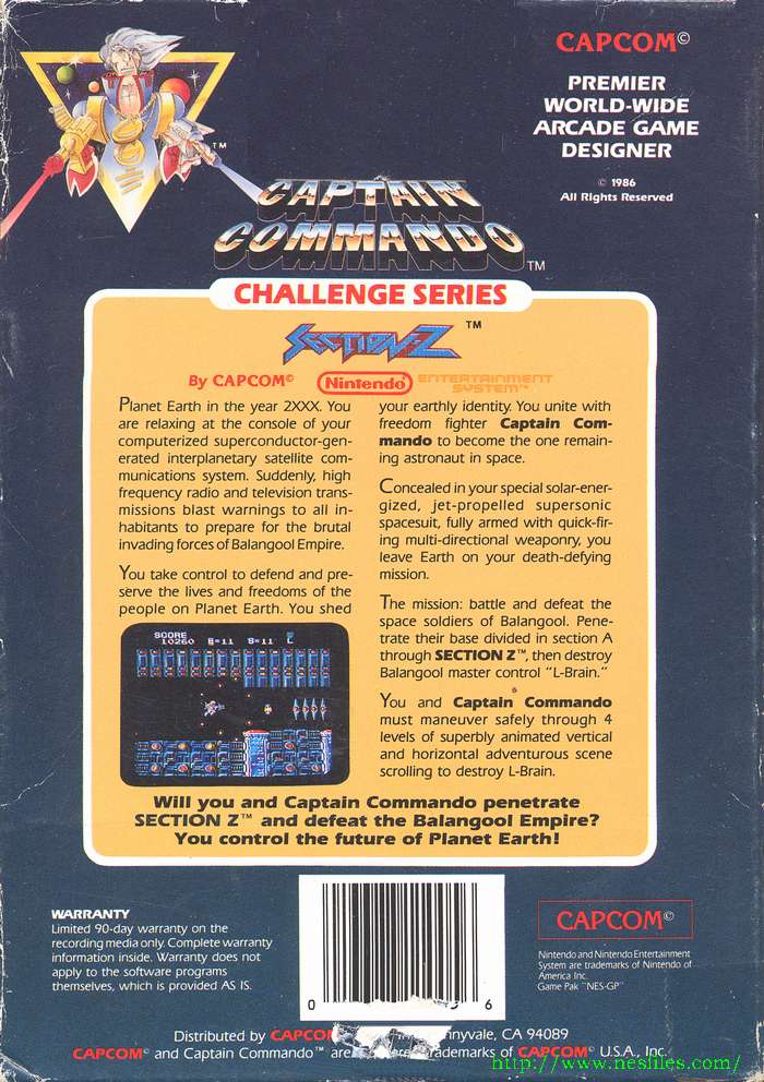 The Videogames Museum: CAPTAIN COMMANDO (ARCADE)