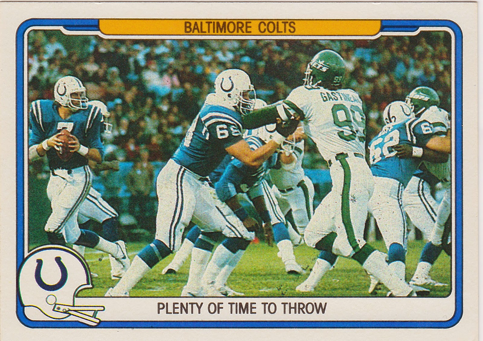 The Five Tool Collector: Baltimore Colts' Card History Pt. 10...1982 ...