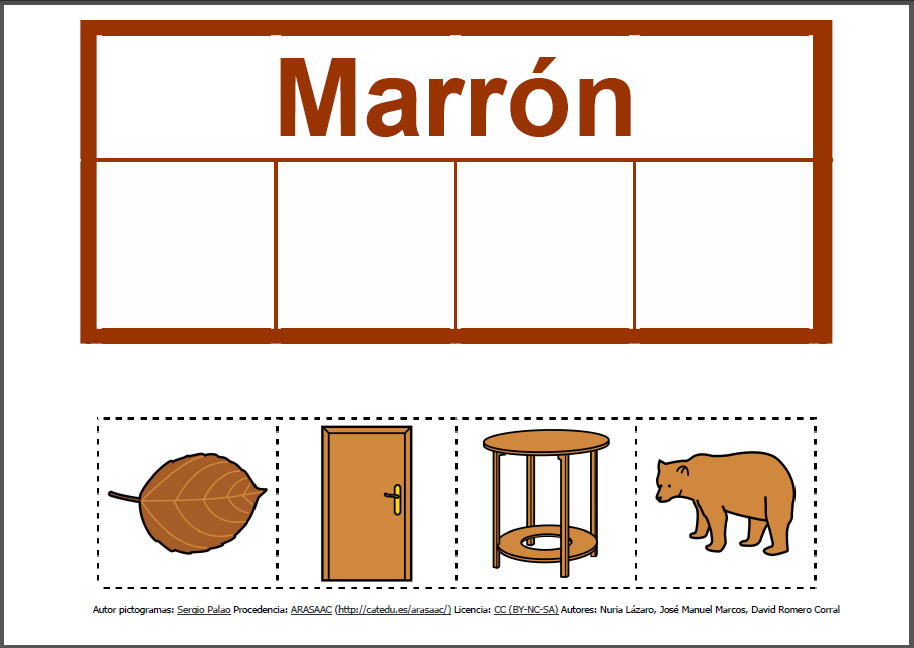 Informática para Educación Especial: Actividad para trabajar los ...