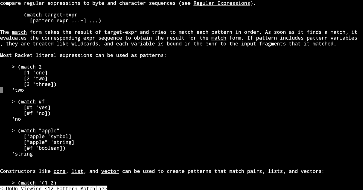 Ben's Journal: Reading Racket Documentation on Android, No Internet Needed