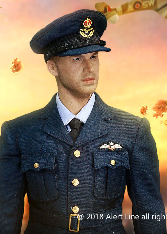 toyhaven: Alert Line 1/6th WWII Royal Air Force Fighter Pilot 12-inch ...