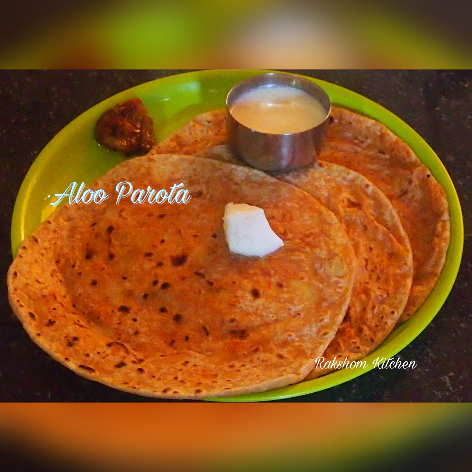 Aloo Paratha | Rakshom Kitchen