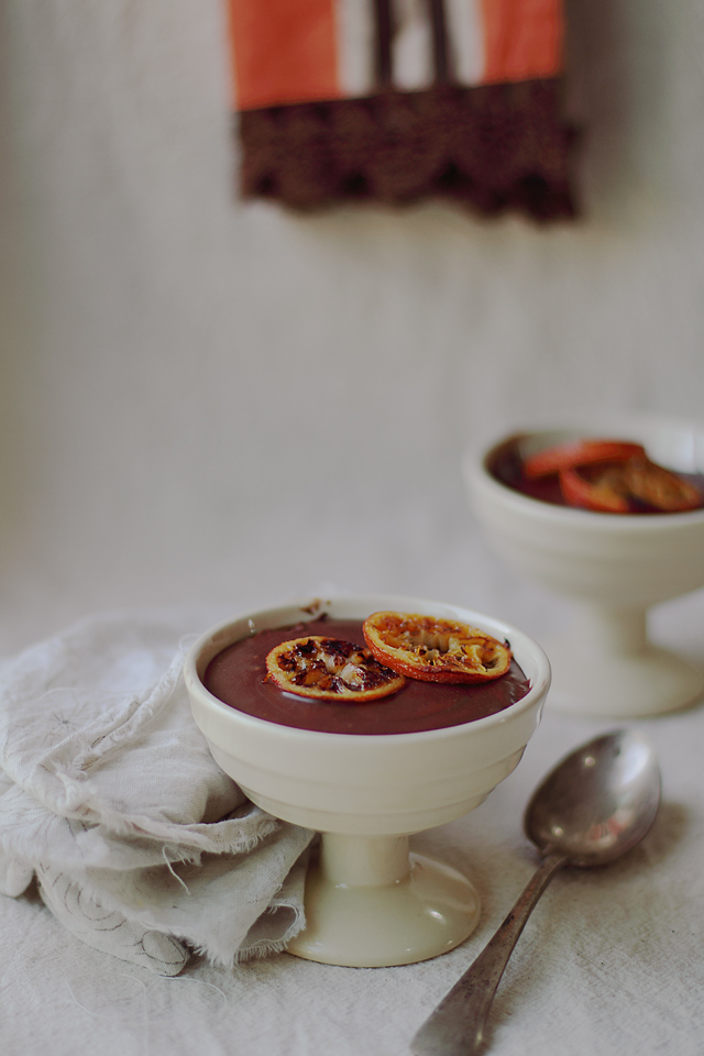 Chocolate Clementine Mousse with Caramelized Clementine | Journey Kitchen