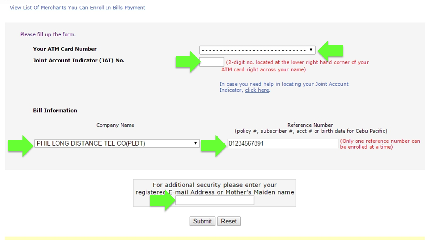 How to Pay PLDT Bill Using BPI Express Online?