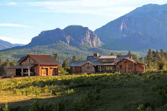ESTILO RUSTICO: Rancho en Colorado