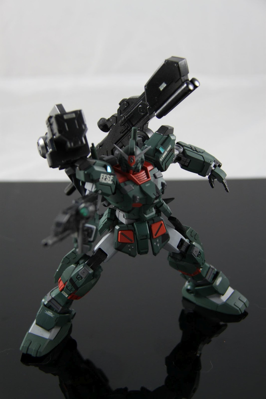 HGUC 1/144 Command Gundam custom build by BIGFLY