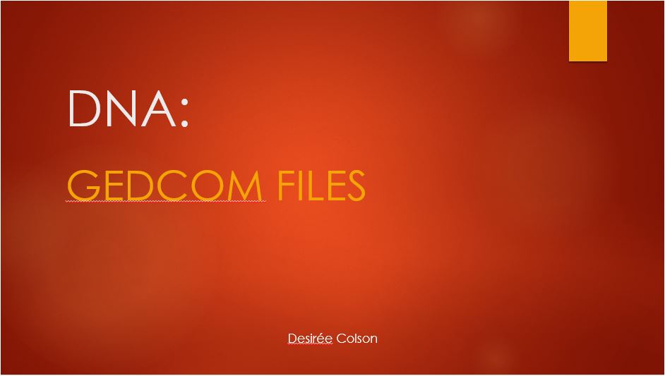 Dunedin DNA Support: May 2018