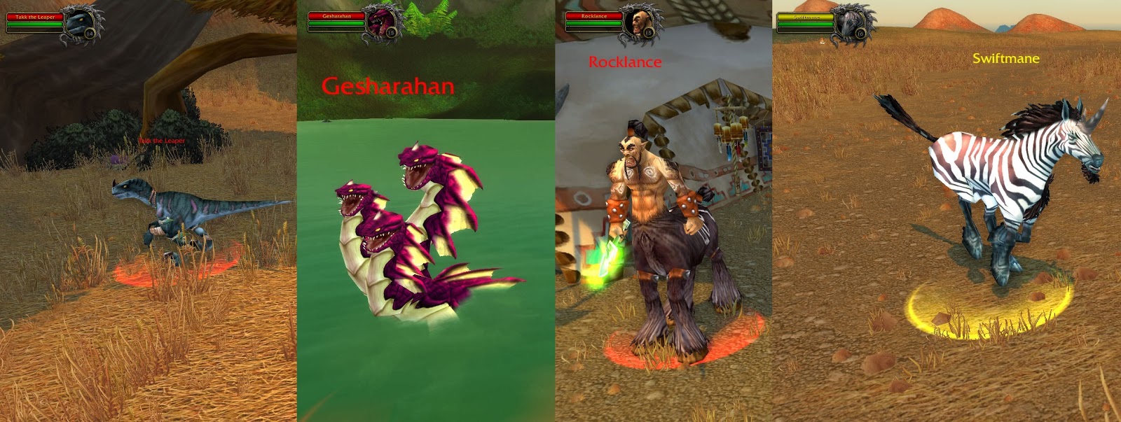 WoW Rare Spawns: Northern Barrens Rare Spawns