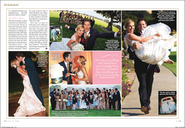 Red Carpet Wedding: Andrew Firestone and Ivana Bozilovic - Red Carpet ...