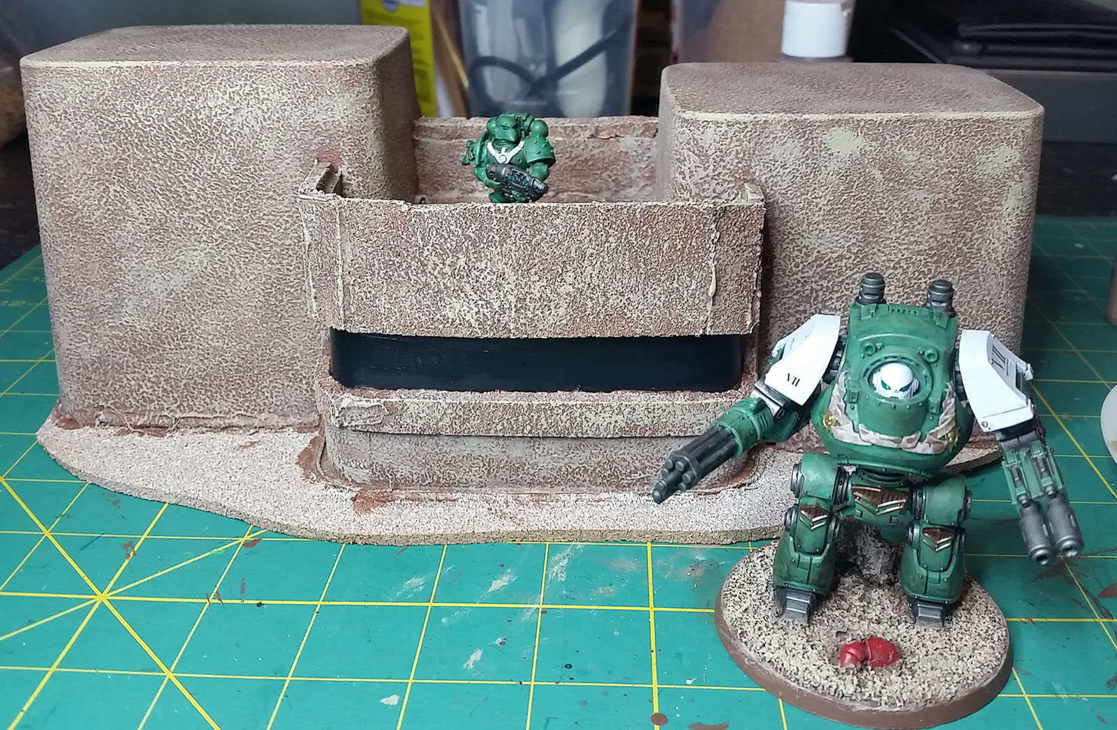 Warhammer 40k Refit: Desert Fortifications - Firestorm Redoubt