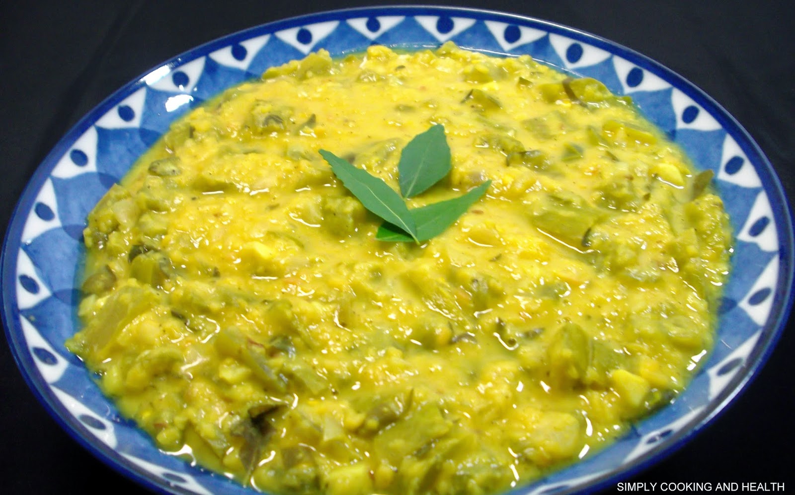 Simply Cooking and Health: Snake gourd and mung bean mild curry