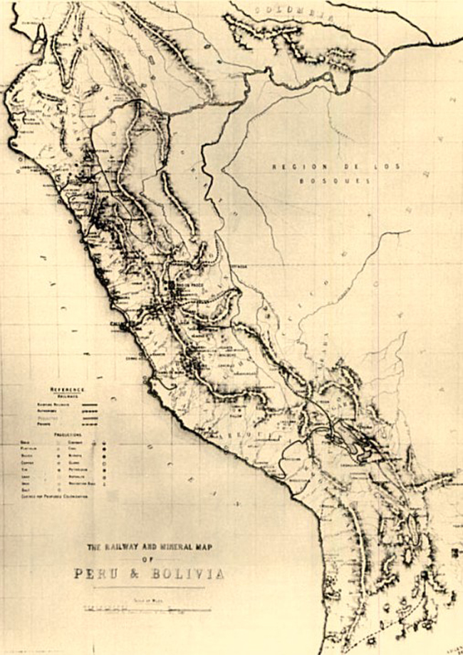 Mapas del Perú en el siglo XIX.- El Perú en 1810, 1812, 1823, 1828 ...