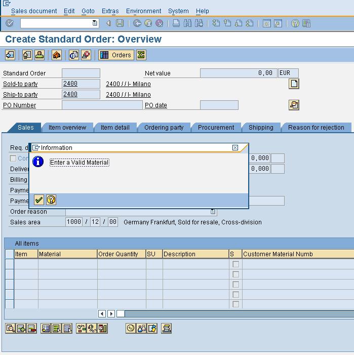SAP ABAP 4 Tutorial: User Exit - Implicit Enhancement