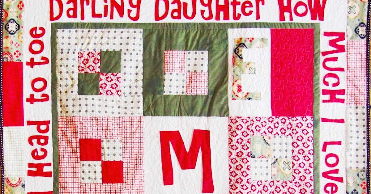 Quilt Pattern "Darling Daughter" - Parties and Patterns