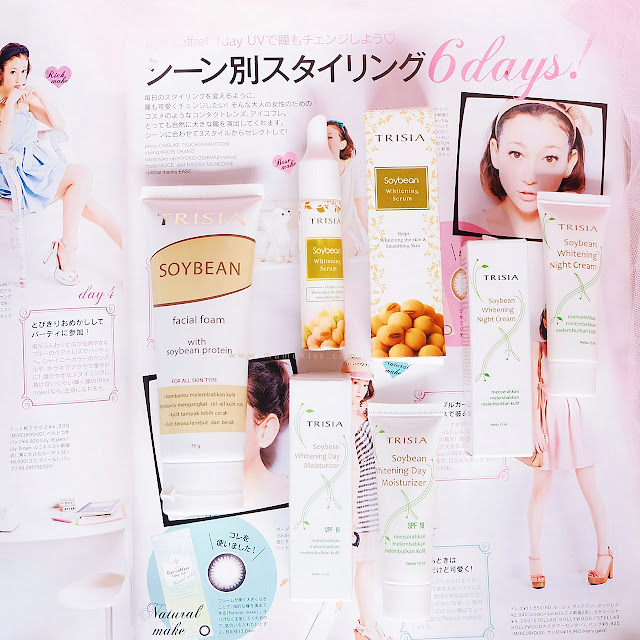 Review: Trisia Soybean Whitening Series [SPONSORED] - eat . sleep . kiss
