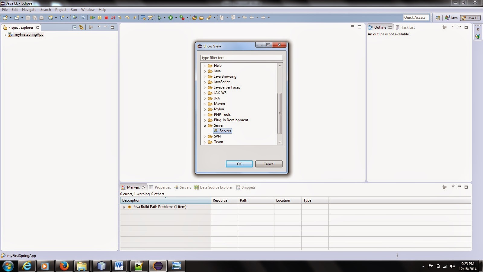 Programming for beginners: Configure tomcat server in eclipse