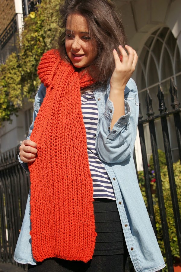 DIY Cómo hacer una bufanda con capucha + CONCURSO | Manualidades