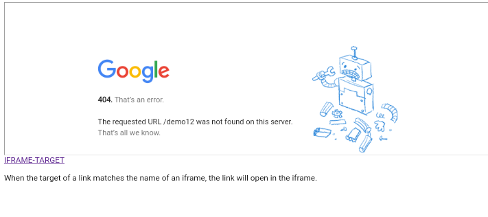 SIMPLE STEPS TO CREATE WEBSITE: USING IFRAME AS TARGET AS LINK