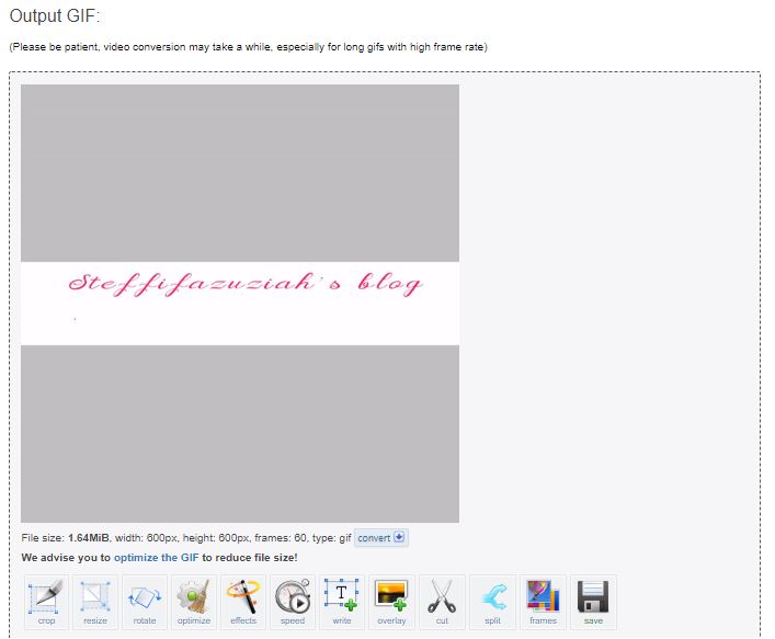 Merubah Video Menjadi GIF, Mudah Kok! — steffifauziah's blog