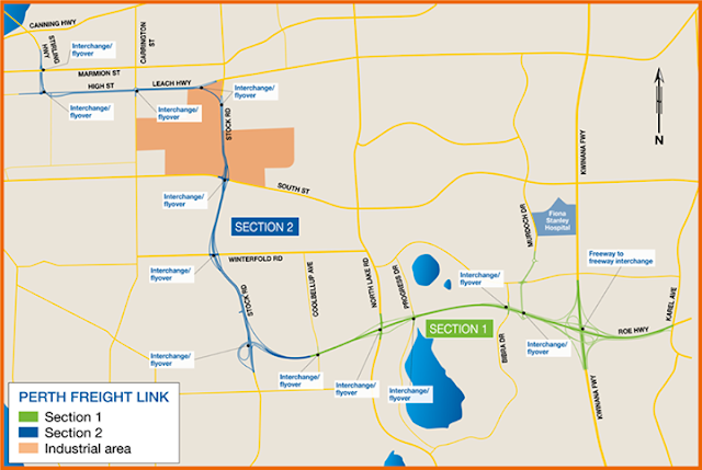 Perth Freight Link Info Blog: A NEW ROE 8 / PERTH FREIGHT LINK MAP ...