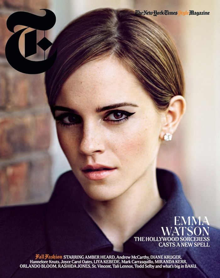 Emma Watson Covers T Magazine - Fashionably Fly