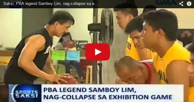 Former San Miguel Beer PBA Superstar Samboy Lim, Collapsed During An ...