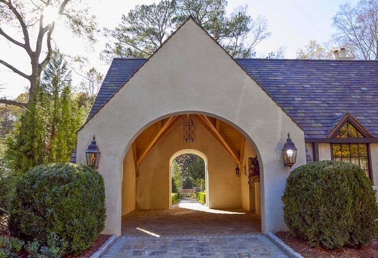 Designing Domesticity: Architectural Inspiration : The Porte Cochere
