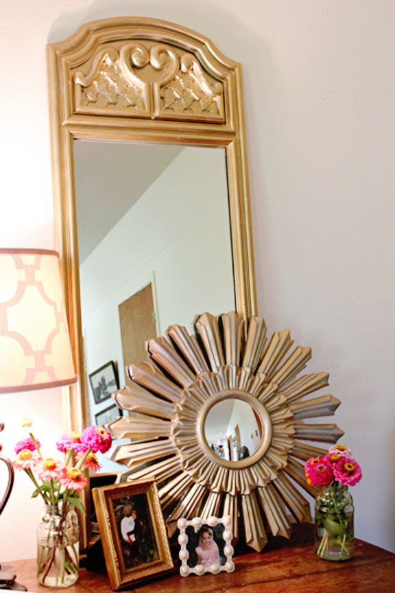 Brown Bunny Flowers: { layered mirrors }