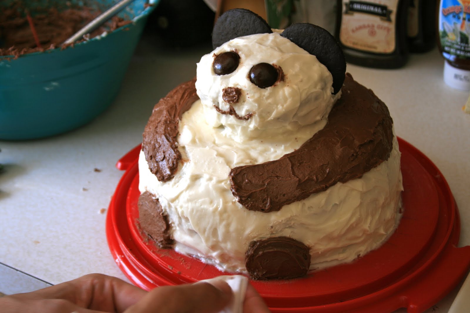 Sunshine, Lollipops, and Rainbows: The Panda Cake
