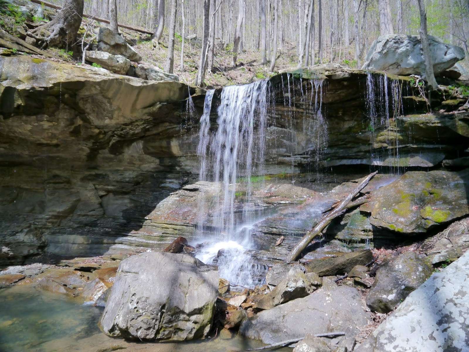American Travel Journal: Emory Gap Falls - Frozen Head State Park