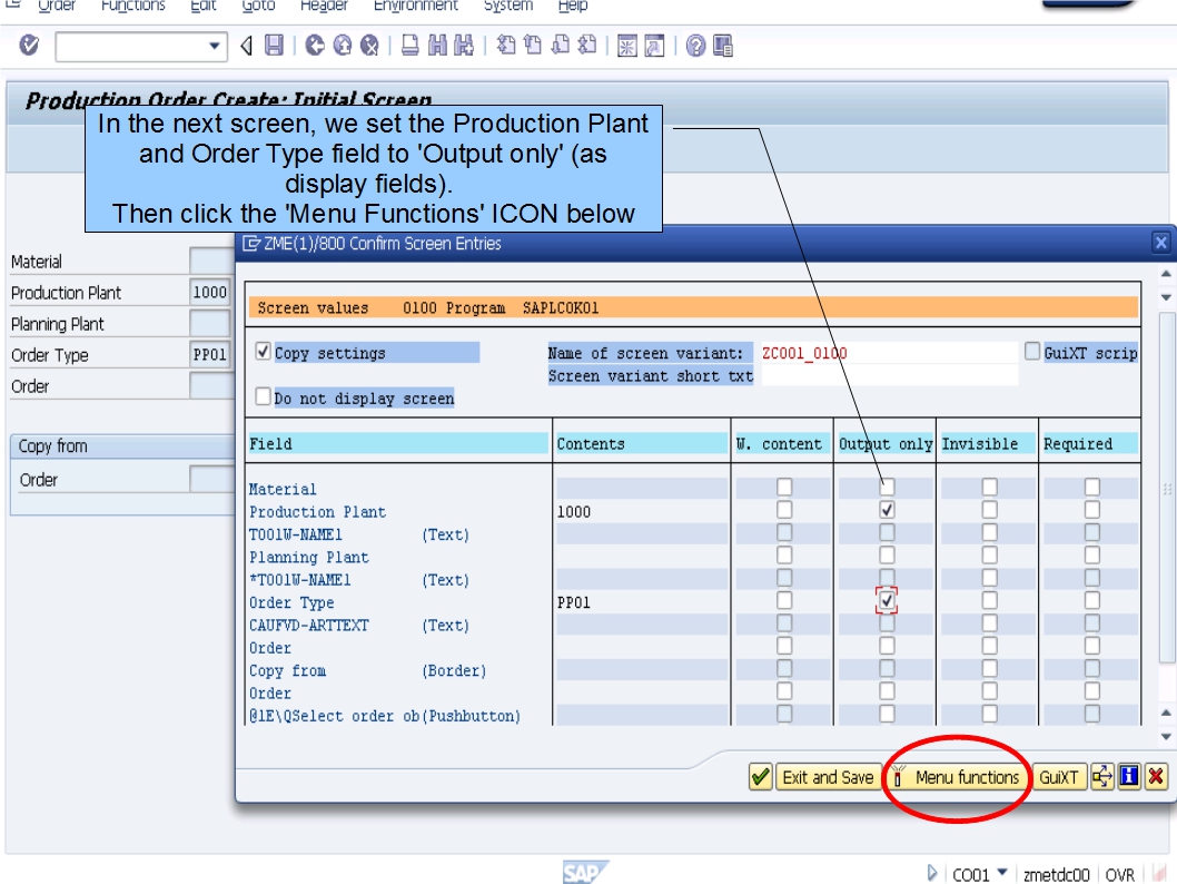 青蛙SAP分享 Froggy's SAP sharing: Tech09 Create Transaction Variant for CO01