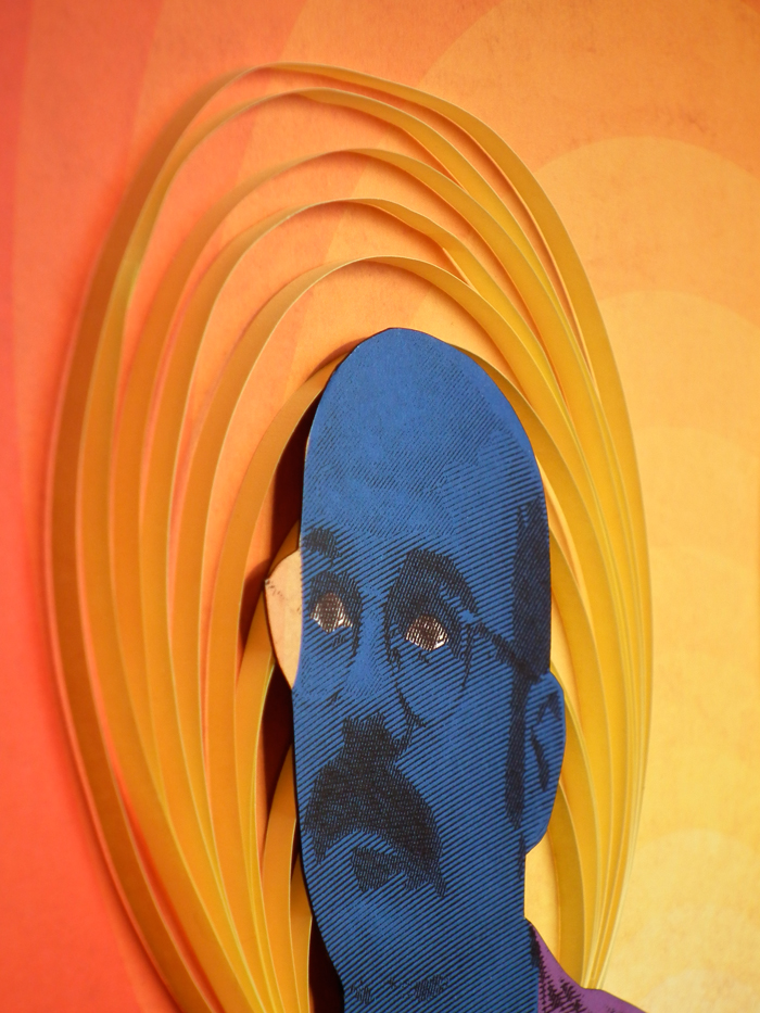 Yakawonis: Arrested Development, I Just Blue Myself - Paper Art