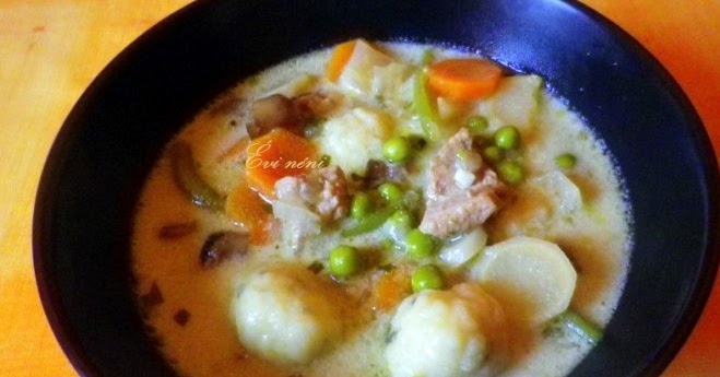 Nyírségi gombócleves recept