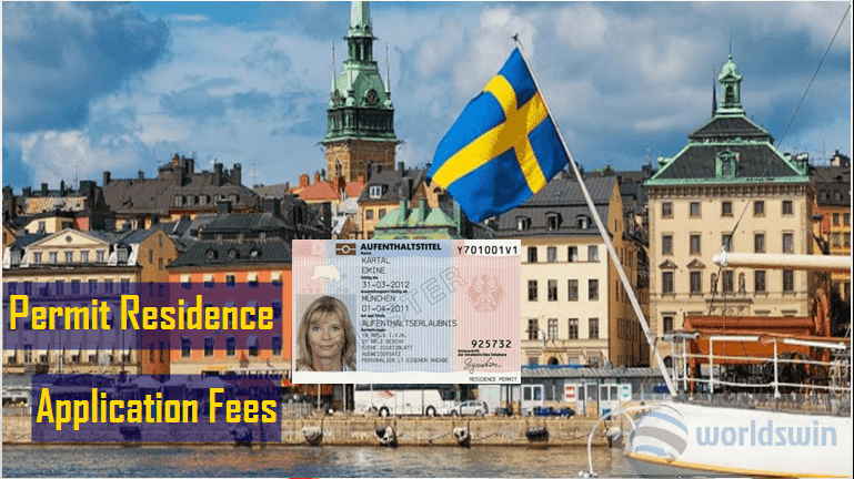 Application fees for residence permits to live with someone in Sweden