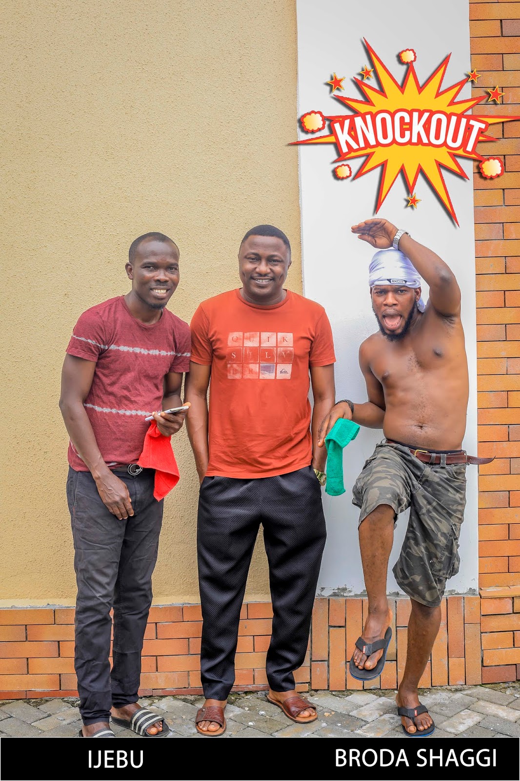WAP concludes the recording of ''Knockout'' Comedy movie