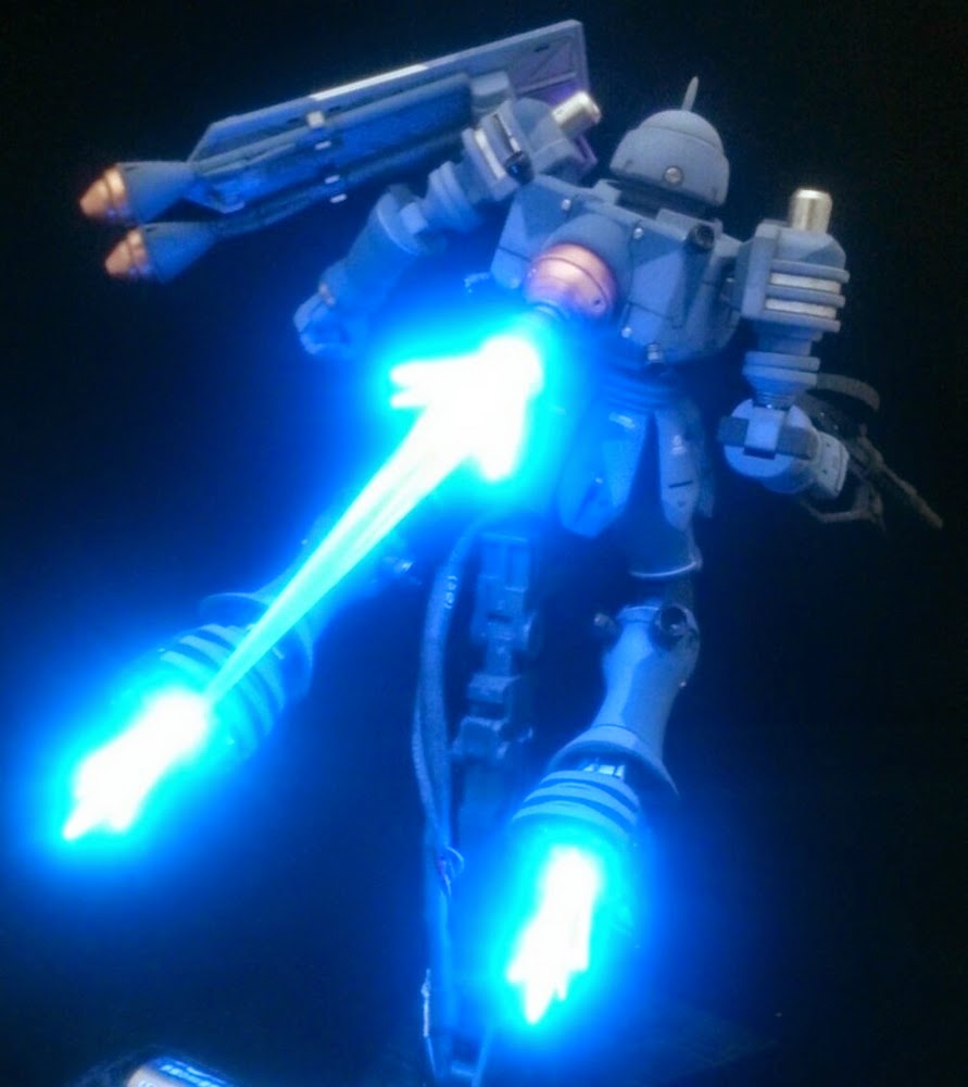 Custom Build: HGUC 1/144 Zudah with LED