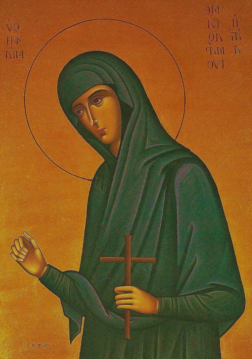 Vida de Santa Eufémia, Culto e Lenda - O Samarra