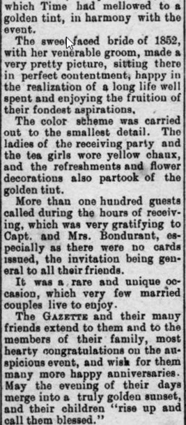 Roots From The Bayou: Daniel Maxey Bondurant Family